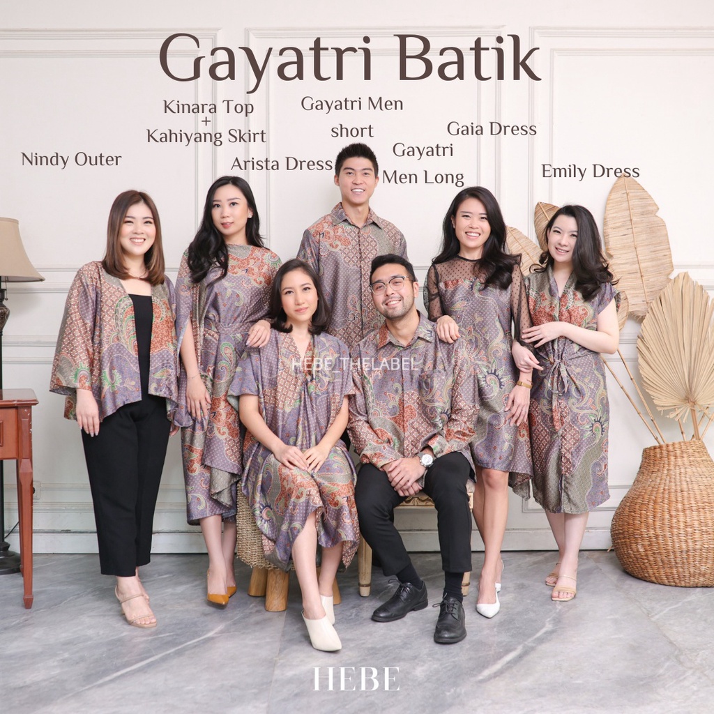 Jual Gayatri Batik Set ( Available Couple Dewasa & Anak ) - Kinara Kahiyang Noma Listya Uma ...