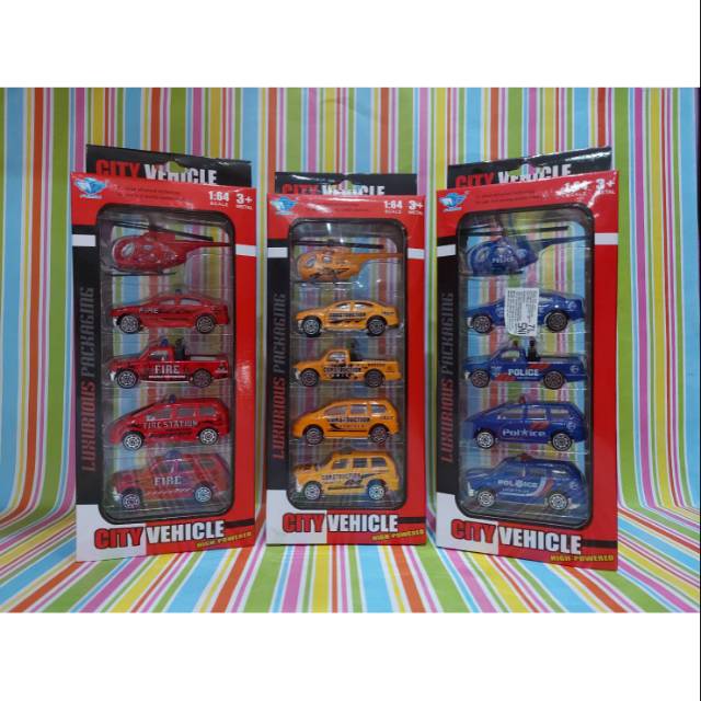 Jual DIECAST CITY VEHICLE (isi 5pcs) | Shopee Indonesia