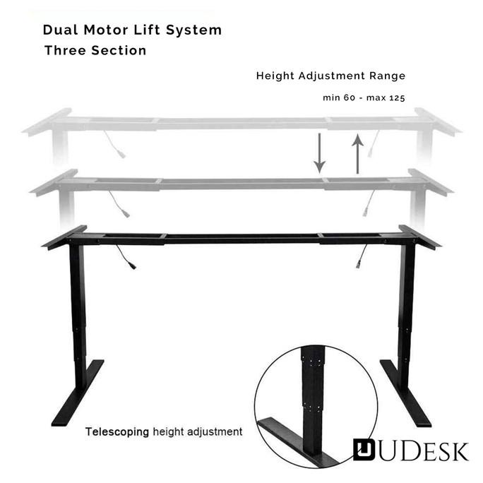 Jual Standing Electric Working Gaming Desk Frame - Tanpa Daun Meja ...