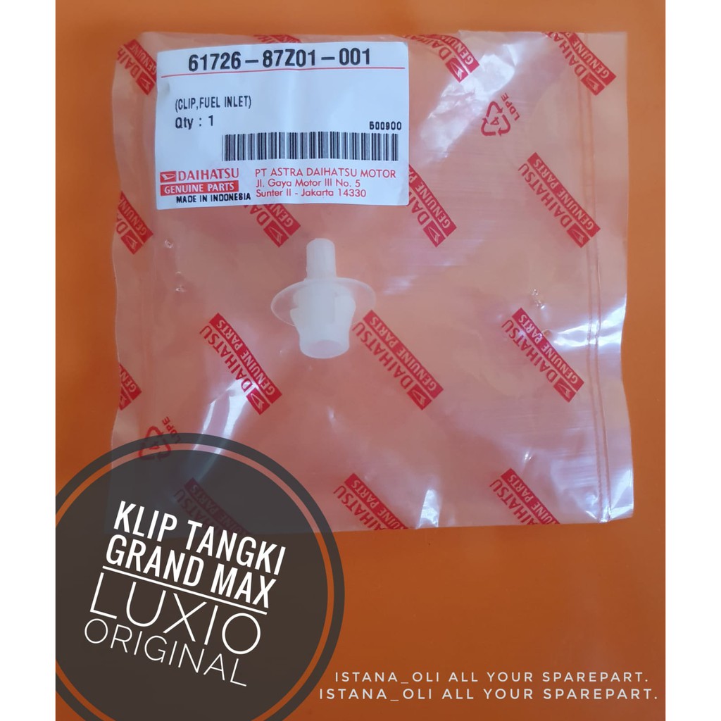 Jual Klip Clip Tutup Tangki Tanki Bahan Bakar Bensin Gran Grand Max ...
