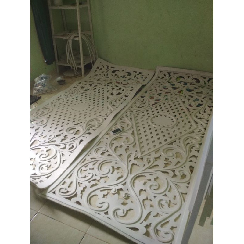 Jual ukiran backdrop pelaminan spon eva | Shopee Indonesia