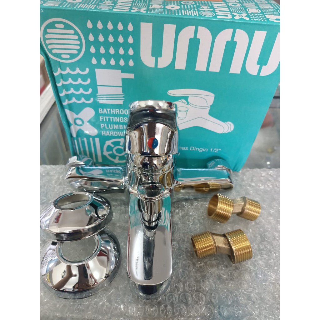 Jual Kran Panas Dingin UNNU MXT01 ( Bathup Mixer ) | Shopee Indonesia