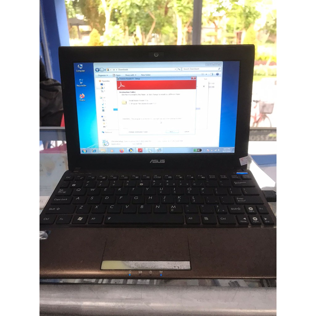Jual notebook asus eeepc coklat / intel atom / hdd 500Gb / memory 2Gb ...