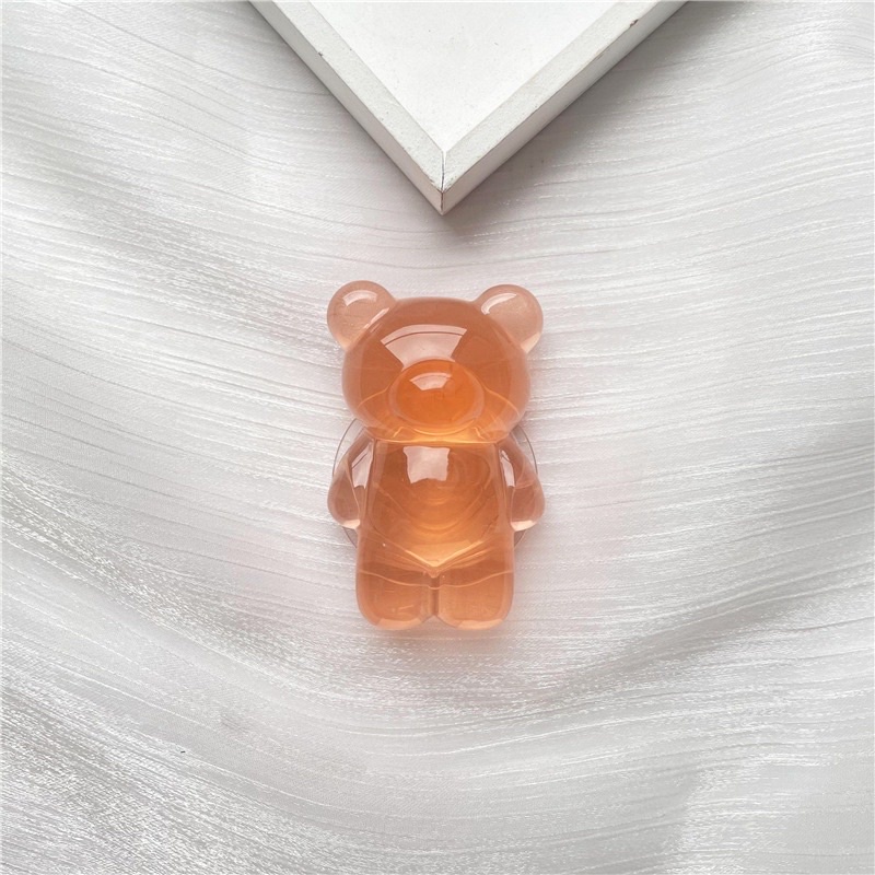Jual [ READY STOCK ] aesthetic griptok gummy bear clear pop socket jelly beruang winnie the pooh ...