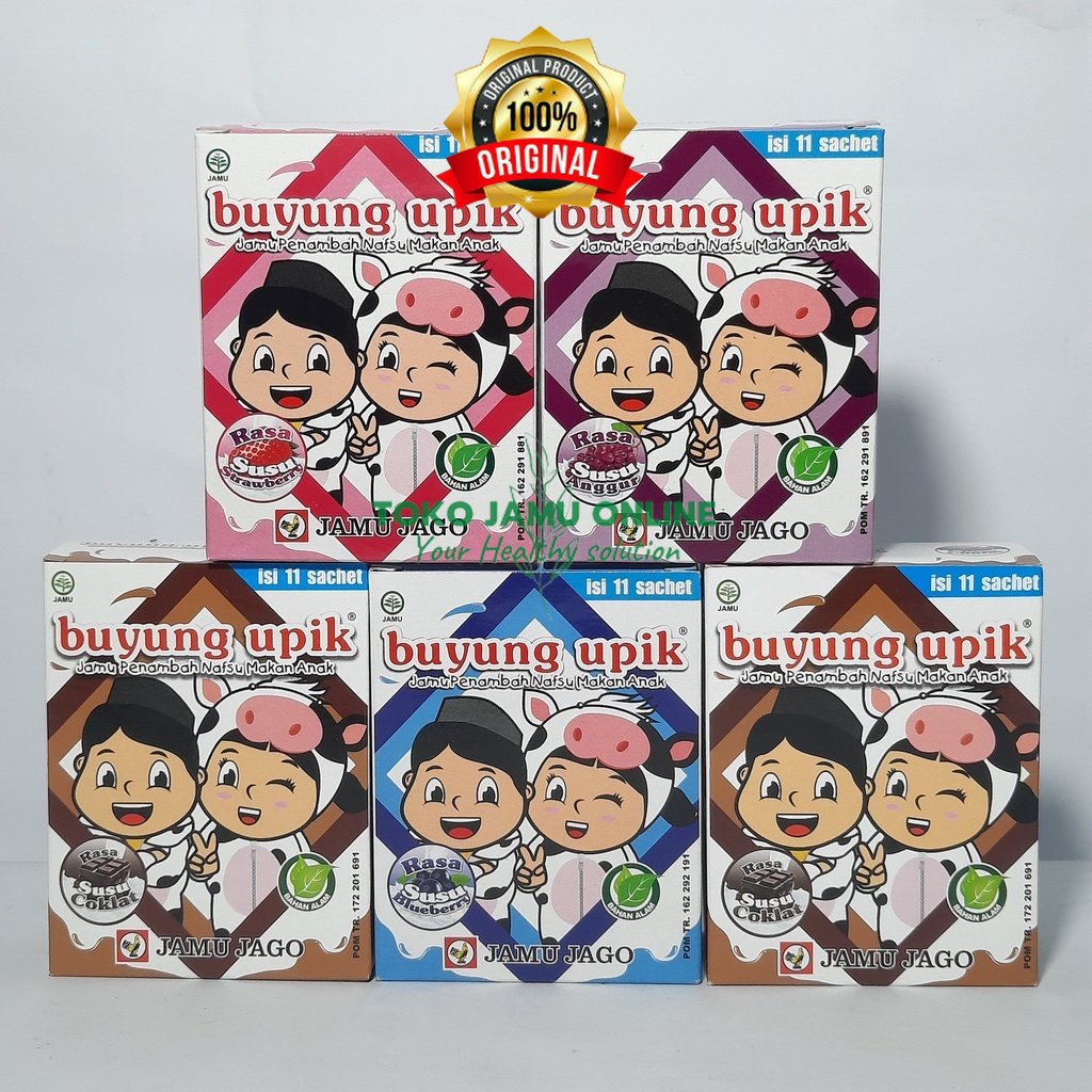 Jual Buyung Upik Jamu Anak Sehat Original Penambah Nafsu Makan Anak ...