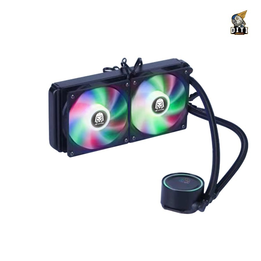 Jual Digital Alliance Water Cooling Fan AIO 240 ARGB - Black | Shopee Indonesia
