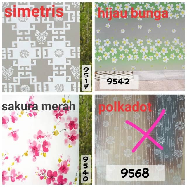Jual STICKER KACA PINTU SIZE 90 CM X 50 CM | Shopee Indonesia