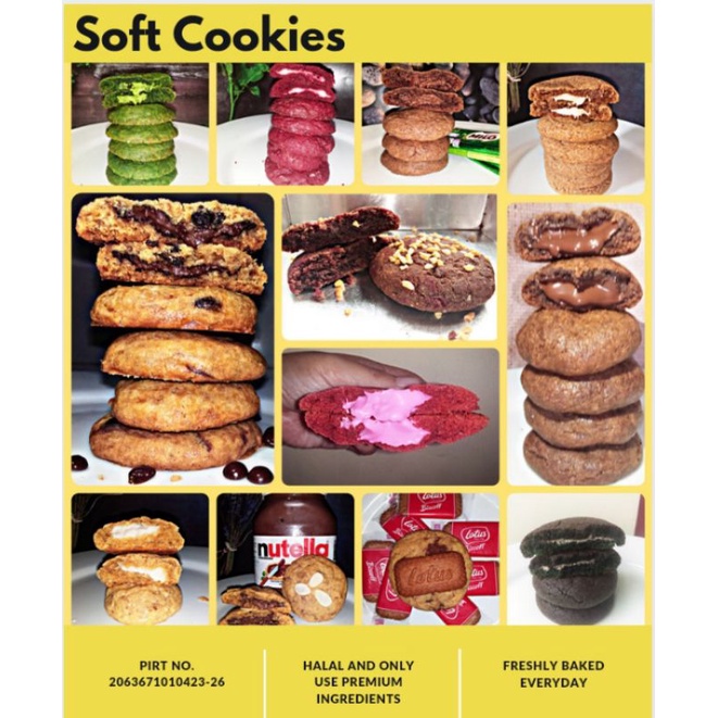 Jual sweet.east - Soft Cookies isi coklat lumer (Minimal order 2 pcs ...