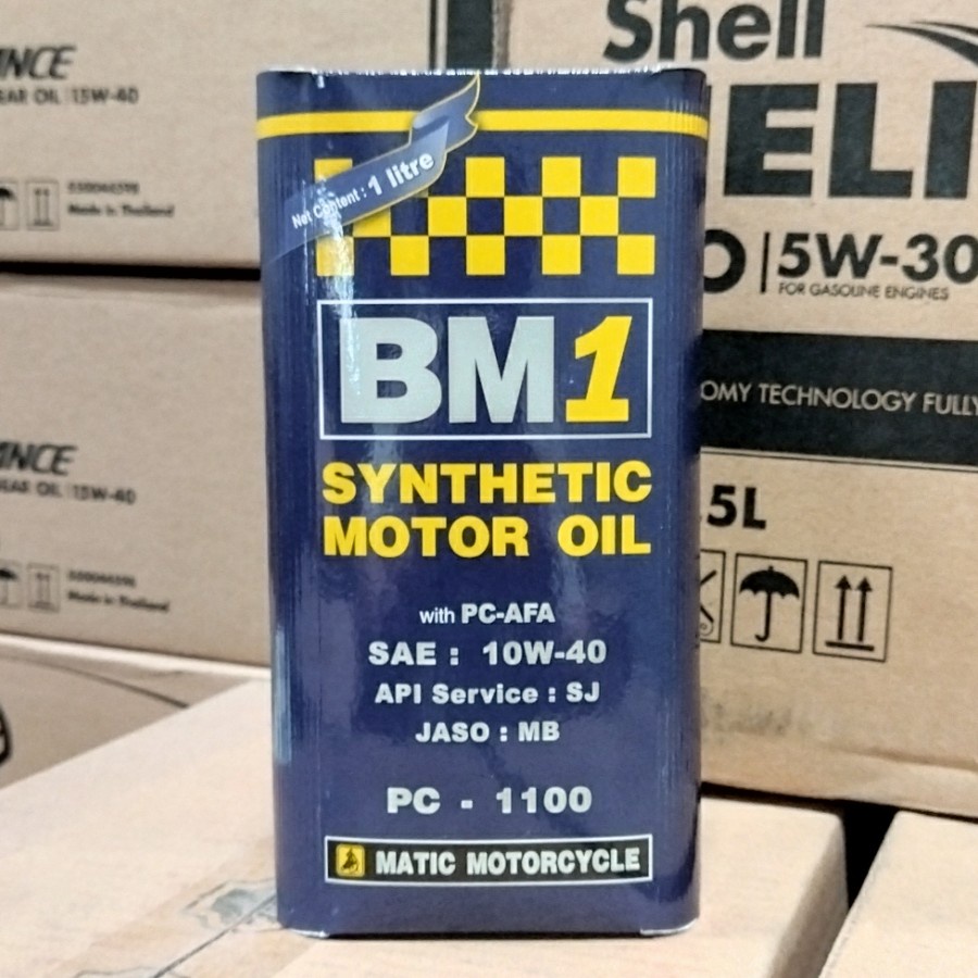 Jual Oli motor matic BM1 10/40 - 1 liter | NMAX AEROX PIAGIO VESPA ...
