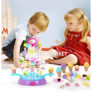 Jual Mainan Es Krim Putar 360 - Ice Cream Sweet Rotating Platform ...