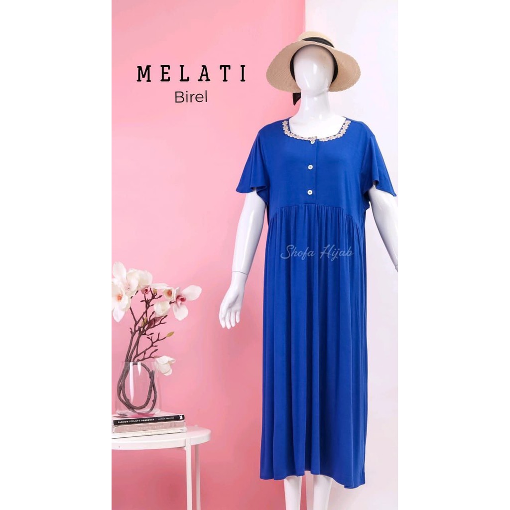 Jual Homedress melati shofa hijab | Daster melati shofa hijab | Shopee ...