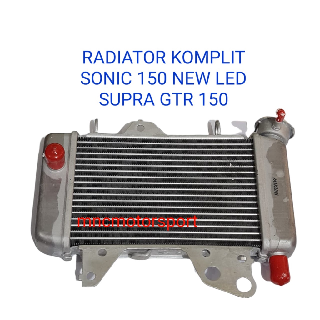Jual RADIATOR KOMPLIT SONIC 150 NEW LED SUPRA GTR | Shopee Indonesia