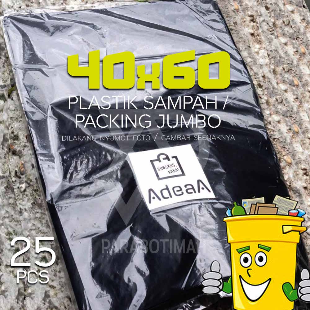 Jual Plastik HD packing besar / plastik sampah sedang 40x60 cm PAHE ...