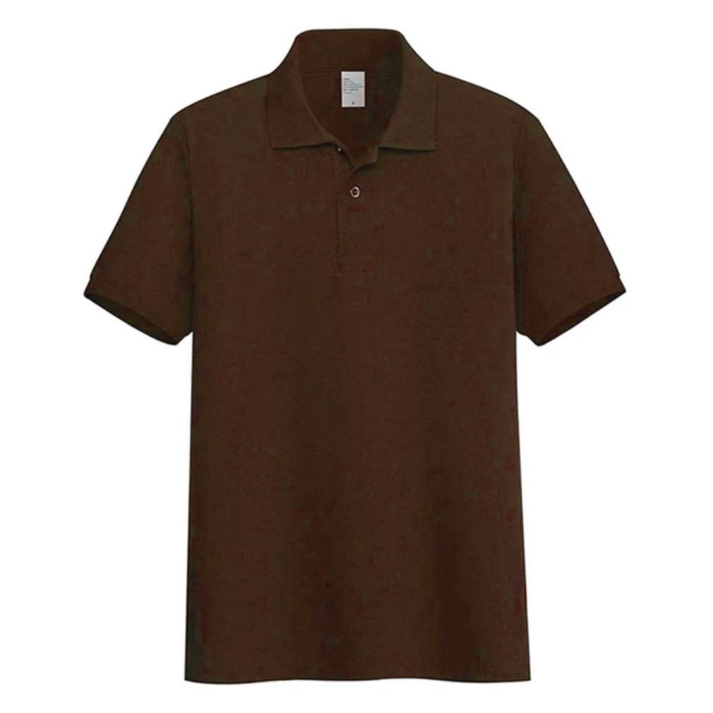 Jual Kaos kerah pria polos Coklat Tua polo shirt | kaos kerah polo ... Jual Kaos kerah pria polos Coklat Tua polo shirt | kaos kerah polo ...