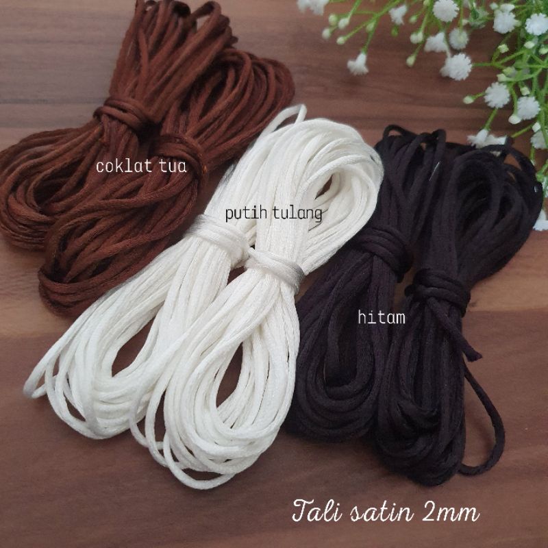 Jual Tali Satin 2mm | Shopee Indonesia