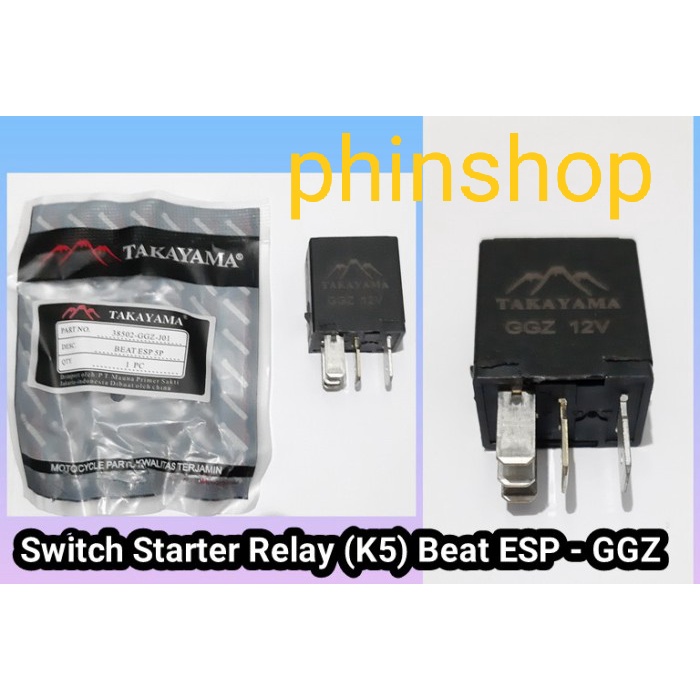 Jual BENDIK STATER BEAT ESP KAKI 5 RELAY /BENDIT/ SWITCH STATER ...
