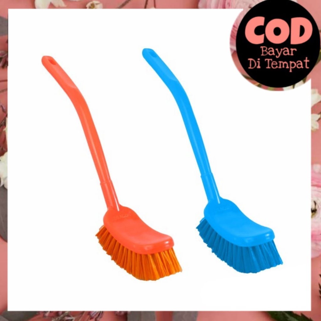 Jual SIKAT LANTAI KAMAR MANDI BRUSH TOILET SIKAT TOILET GAGANG PANJANG ...