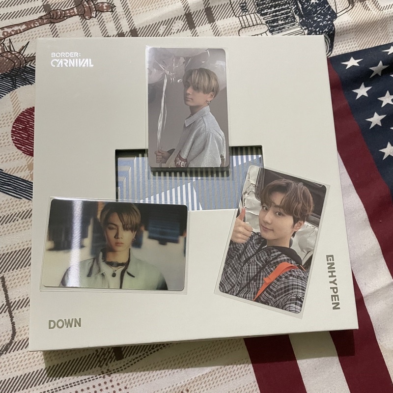 Jual ALBUM ENHYPEN BORDER CARNIVAL DOWN VERSION FULLSET UNSEALED ...