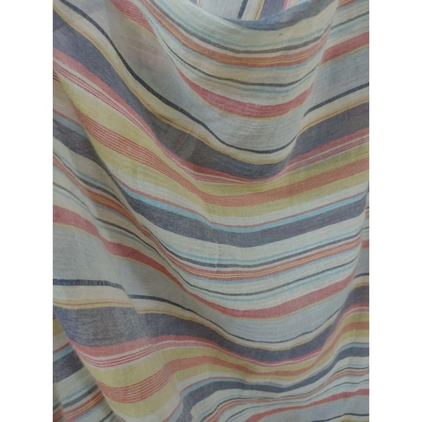 Jual BAHAN KAIN KATUN PARIS SALUR PELANGI/KAIN KATUN | Shopee Indonesia