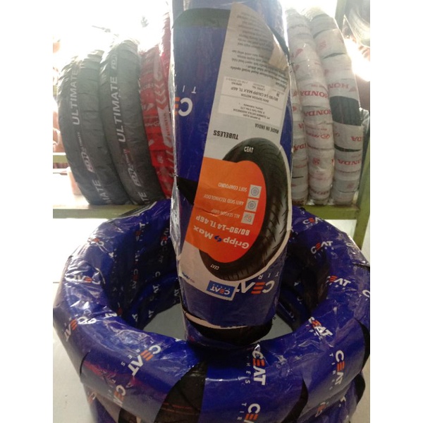 Jual BAN LUAR TUBELES MATIC UKURAN 90/90-14 ORIGINAL CEAT FREE PENTIL ...