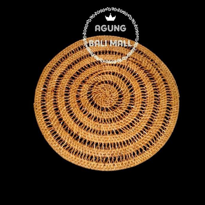 Jual Produk Terbaik] Placemat Rotan 35Cm | Tatakan Piring Rotan | Alas ...