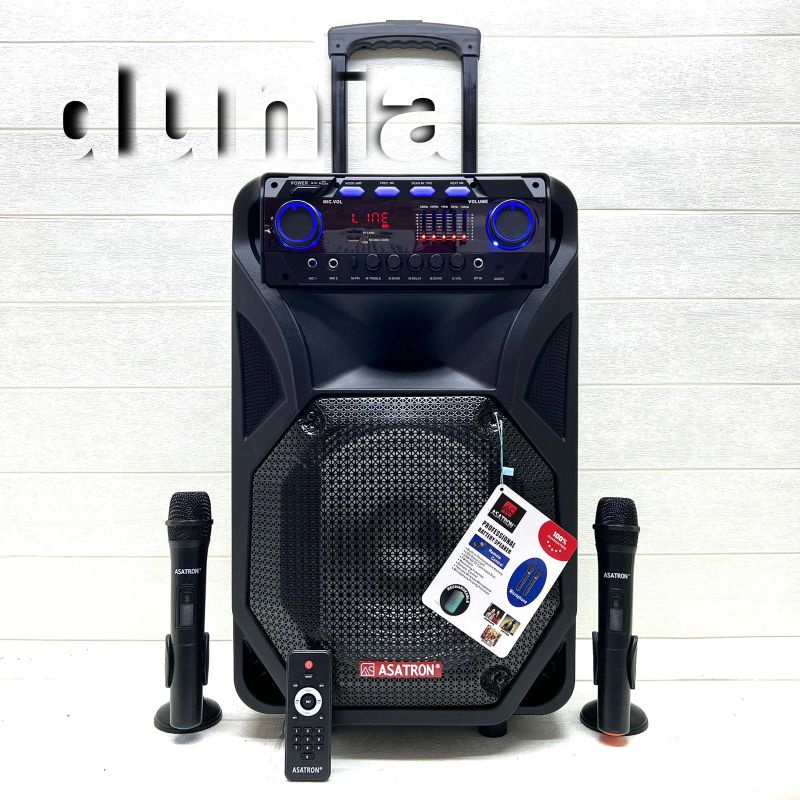 Jual Speaker Portable Amplifier Wireless ASATRON HT 8871 UKM Bluetooth ...