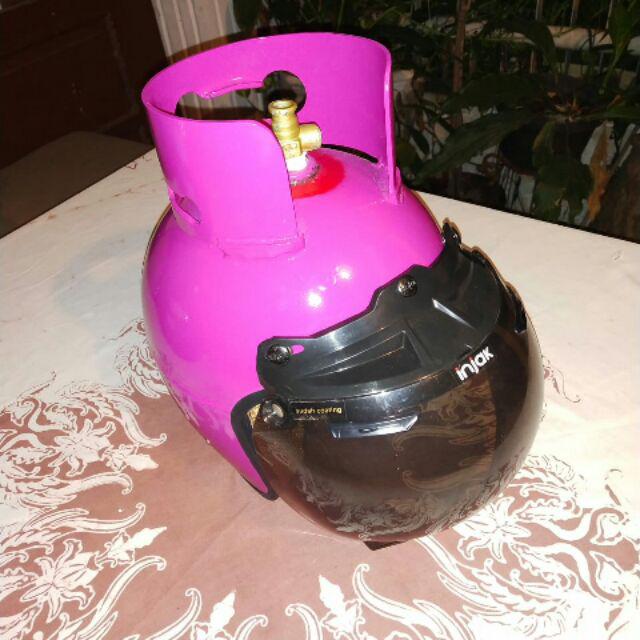 Jual Helm Helem Gas Lpg Dewasa Helm Bogo Retro Tabung Gas LPG 3kg ...