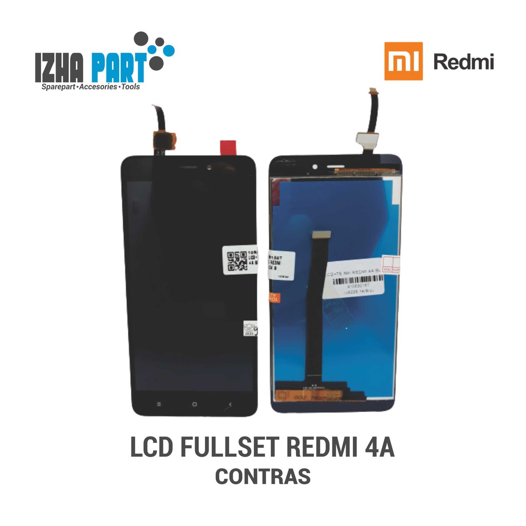 Jual Lcd Touchscreen Xiaomi Redmi 4A ( Black ) | Shopee Indonesia