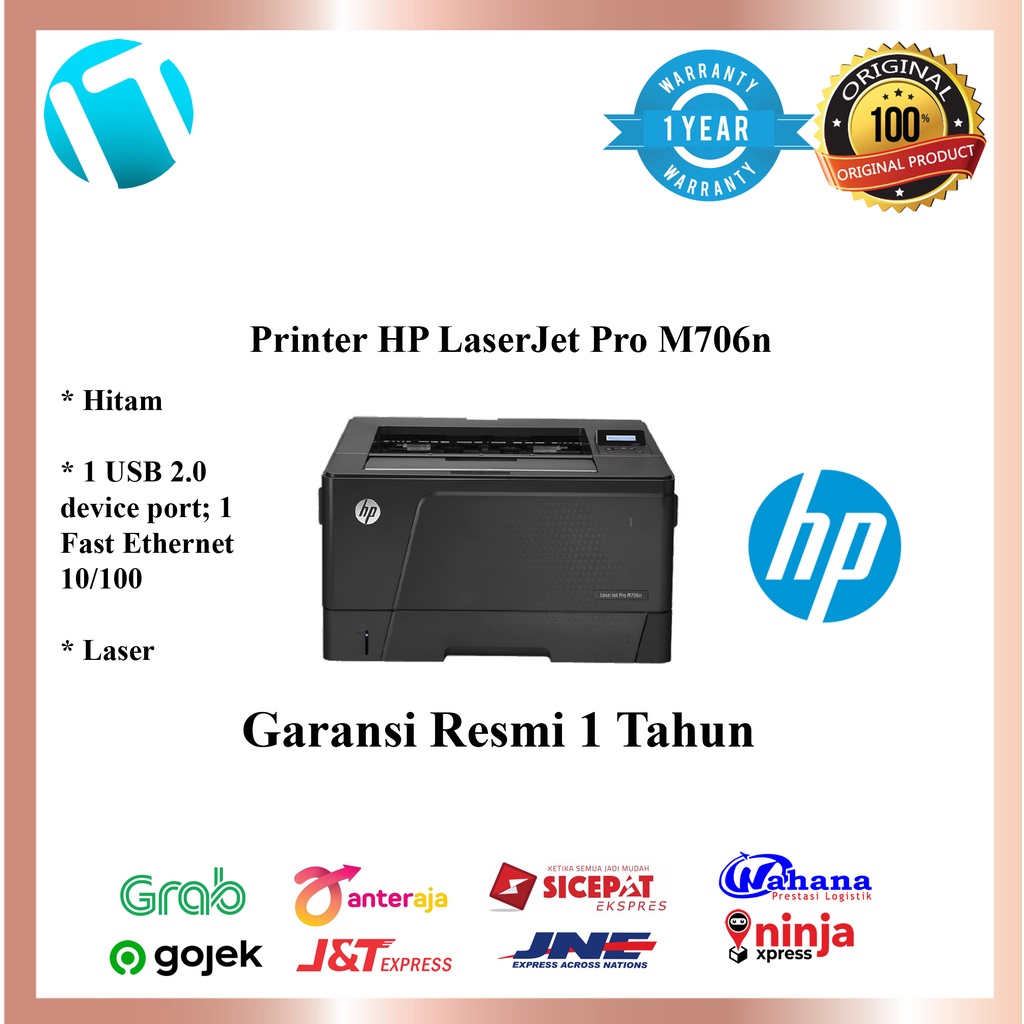 Jual Printer HP LaserJet Pro M706n (B6S02A) (Prin Only) | Shopee Indonesia