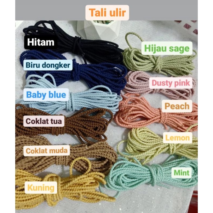 Jual TALI ULIR (2MM) | Shopee Indonesia