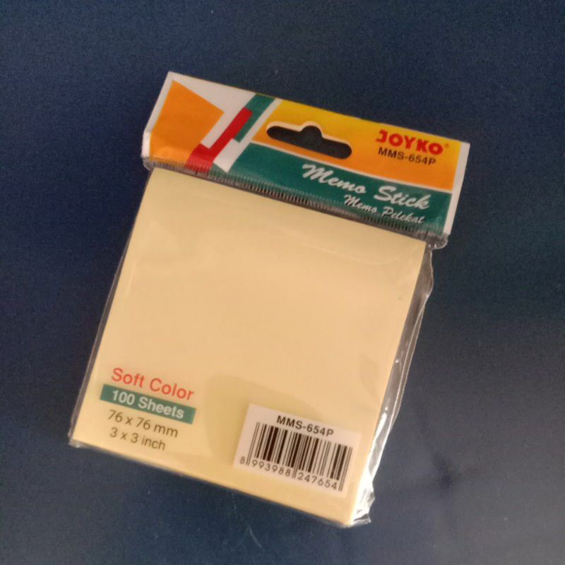 Jual Sticky Notes Kenko SN-0303 Joyko MMS-654P Ukuran 75mm x 75mm ...