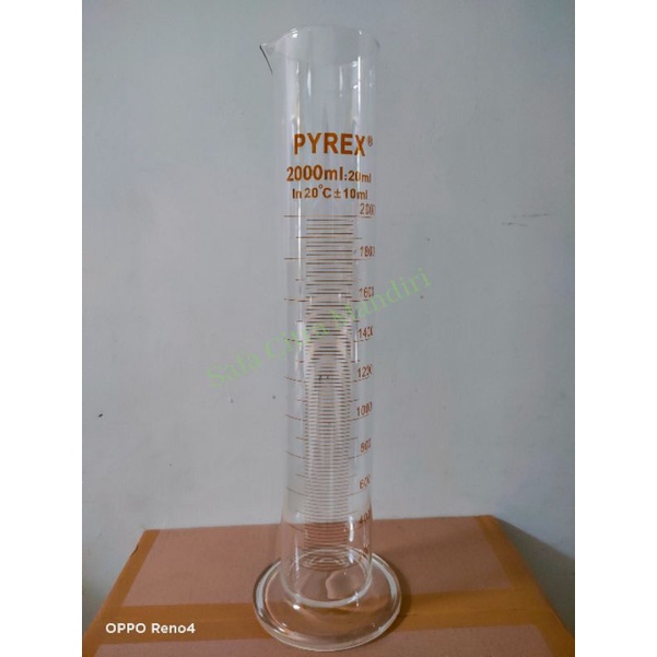 Jual Gelas Ukur 2000ml Pyrex , Gelas Ukur 2 Liter Pyrex | Shopee Indonesia