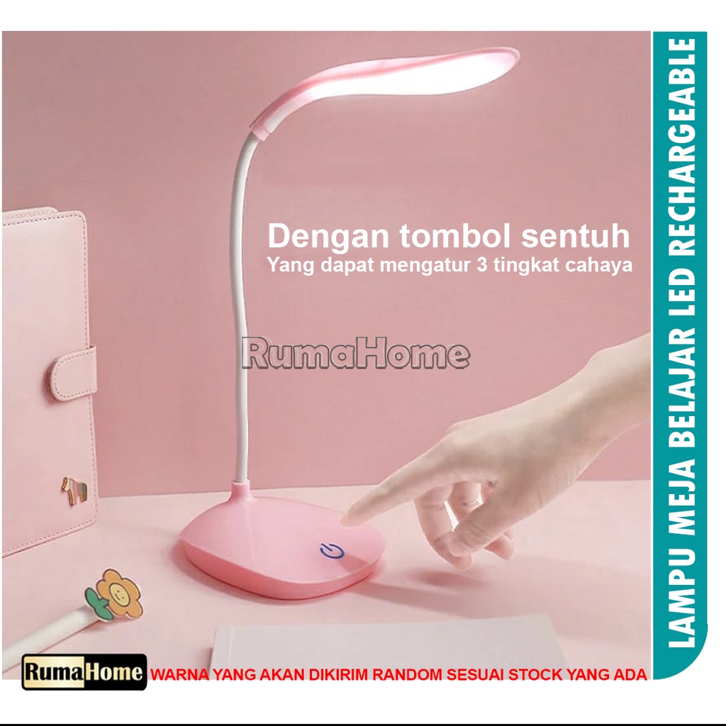Jual Lampu meja / lampu belajar / ts lampu baca 14 led technology ...