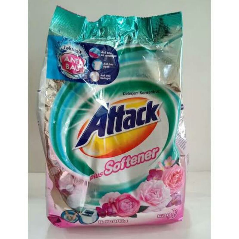 Jual Attack Plus Softener Detergen 800 gr | Shopee Indonesia