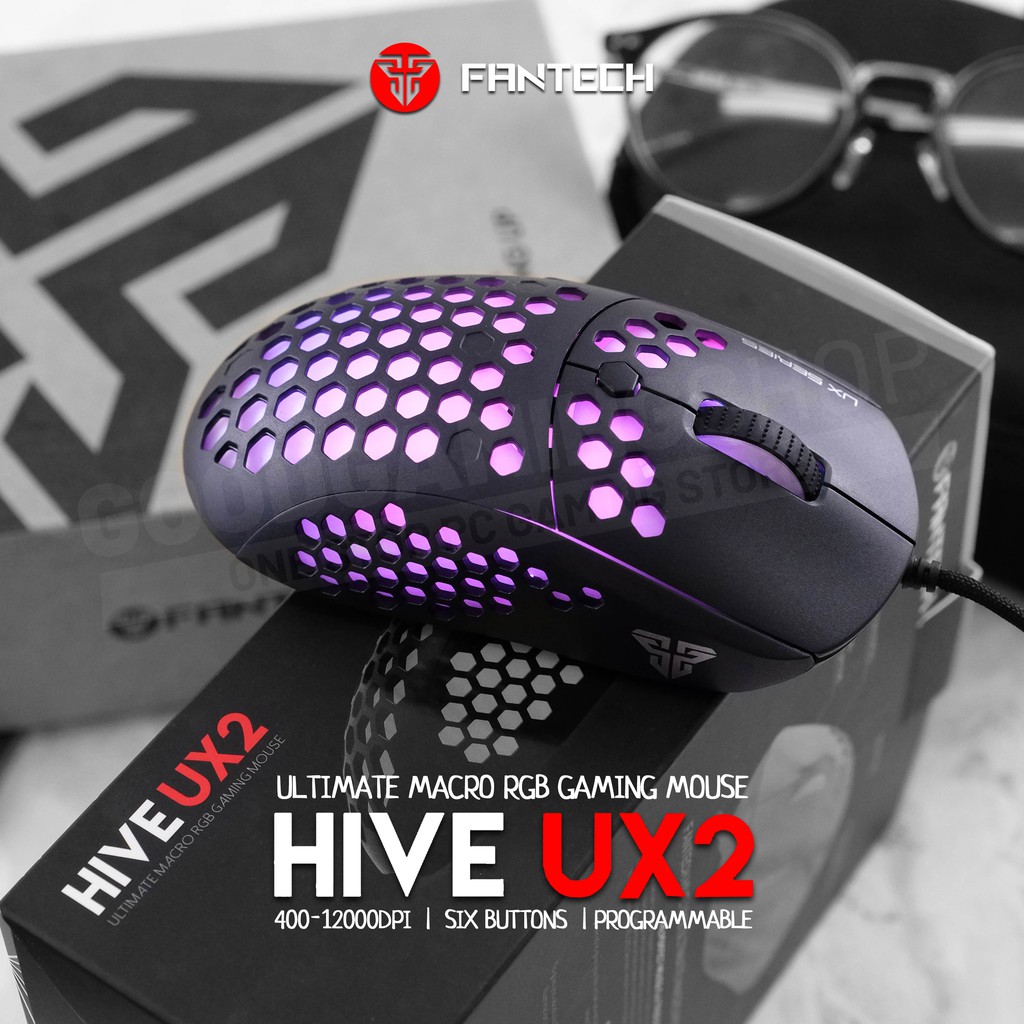 Jual Fantech Hive UX2 - Gaming Mouse | Shopee Indonesia