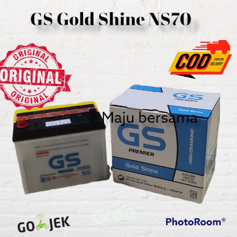Jual Aki mobil Izusu Panther Diesel NS 70 65D26R GOLD SHINE Basah | Shopee Indonesia