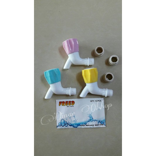 Jual KRAN PVC PUTAR 1/2" TWO WAY (1/2" ;3/4") | Shopee Indonesia
