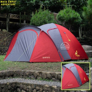 Jual TENDA CAMPING MOLUCCAS 6 PRO KAPASITAS 6 7 ORANG MANDALA 6 PRO ...