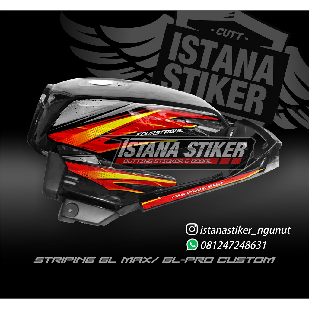 Jual Striping Gl Max / Gl Pro Variasi 97 | Shopee Indonesia