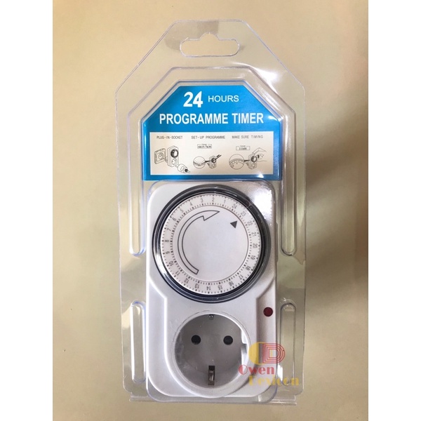 Jual DEXICON Stop Kontak Timer 24 jam / Colokan Timer Digital / Timer ...