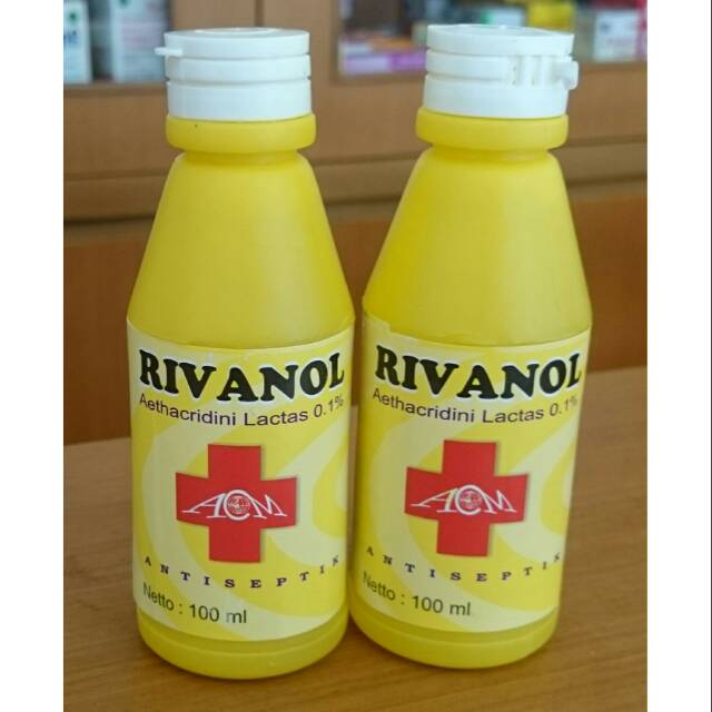 Jual Rivanol Antiseptik 100 ml Larutan Pencuci Kompres Luka | Shopee ...