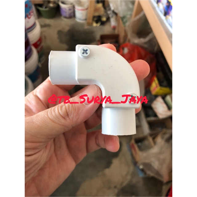 Jual KENI | ELBOW AW PVC PIPA PRALON LISTRIK CONDUIT 20 MM | Shopee ...