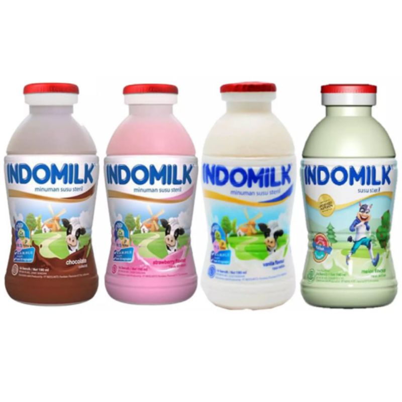 Jual Susu Indomilk kemasan botol *190 ml | Shopee Indonesia