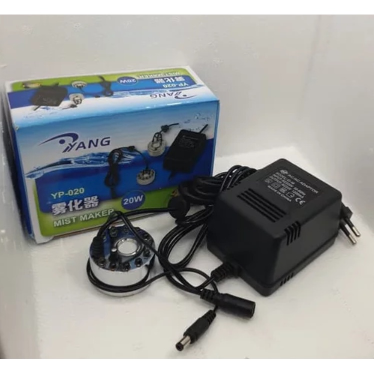 Jual Mist Maker YP020 YP 020 LED aquarium aquascape MERK YANG Mesin ...