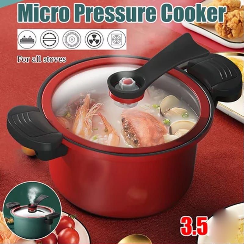 Jual Panci Presto 3.5 Liter Presto Teflon Pressure Cooking pot Panci Micro | Shopee Indonesia
