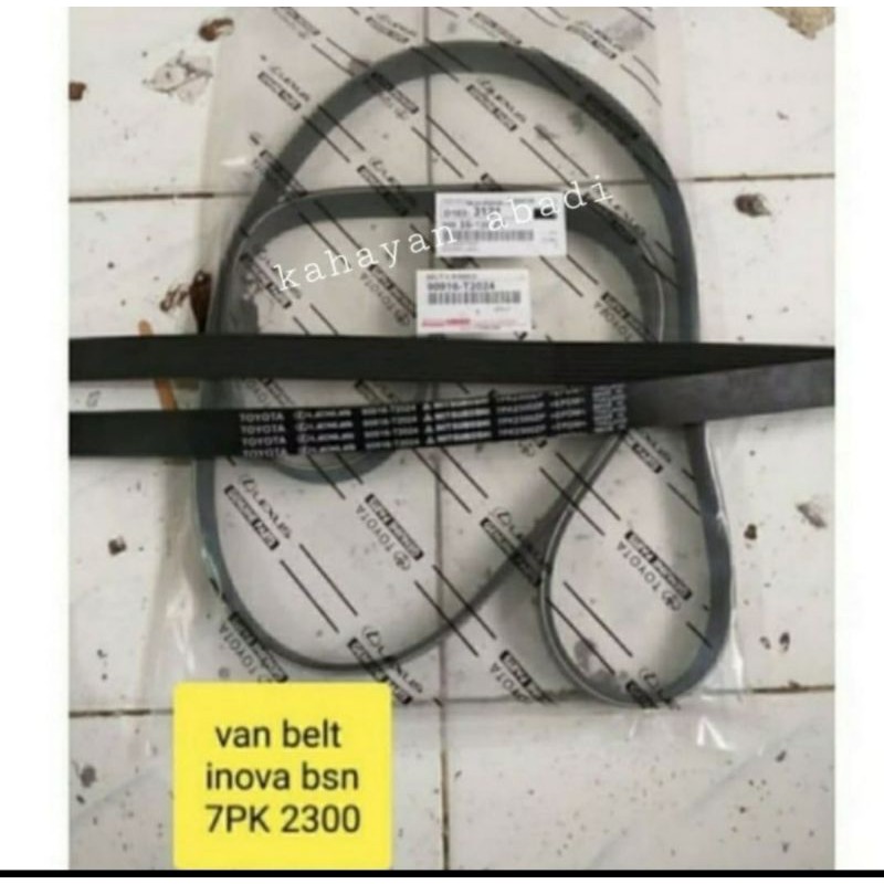 Jual fanbelt tali kipas radiator innova hilux bensin 2.0 7pk 2300 ...