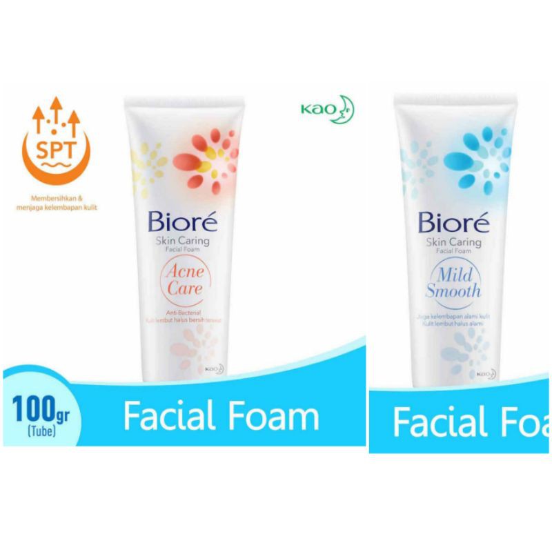 Jual Biore Facial Foam Acne Care 100gr | Shopee Indonesia