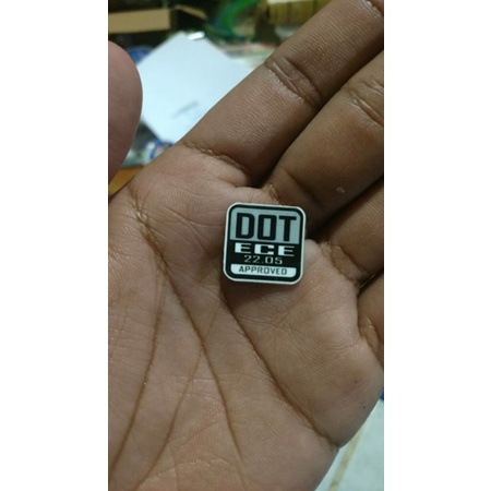 Jual Sticker-Stiker-Decal-Tempelan-Logo-Label Helm Motor DOT ECE 22 05 ...