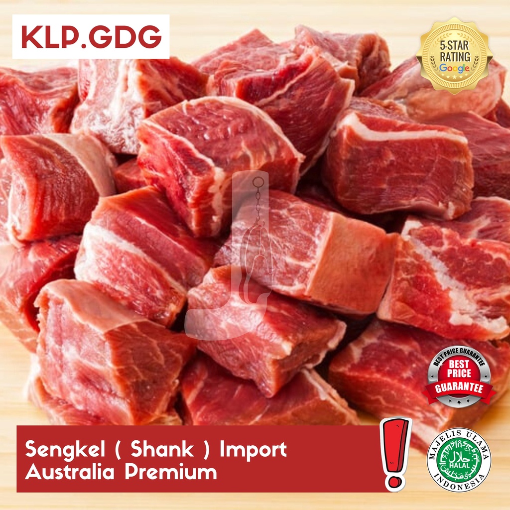 Jual Daging Sapi Sengkel ( Shank ) Import Australia Kualitas Premium ...