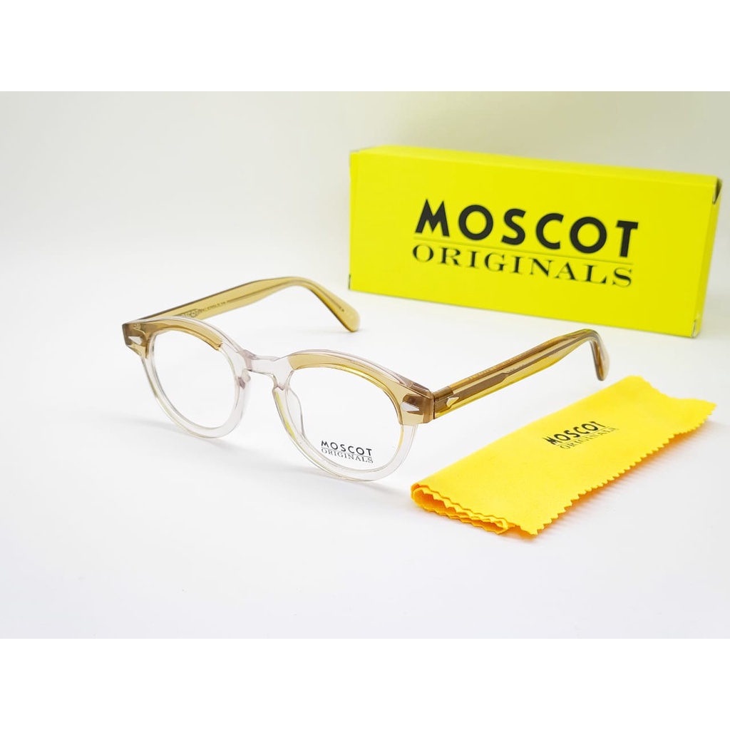 Jual Frame Kacamata Moscot Original Lemtosh size Medium Clear Crystal ...